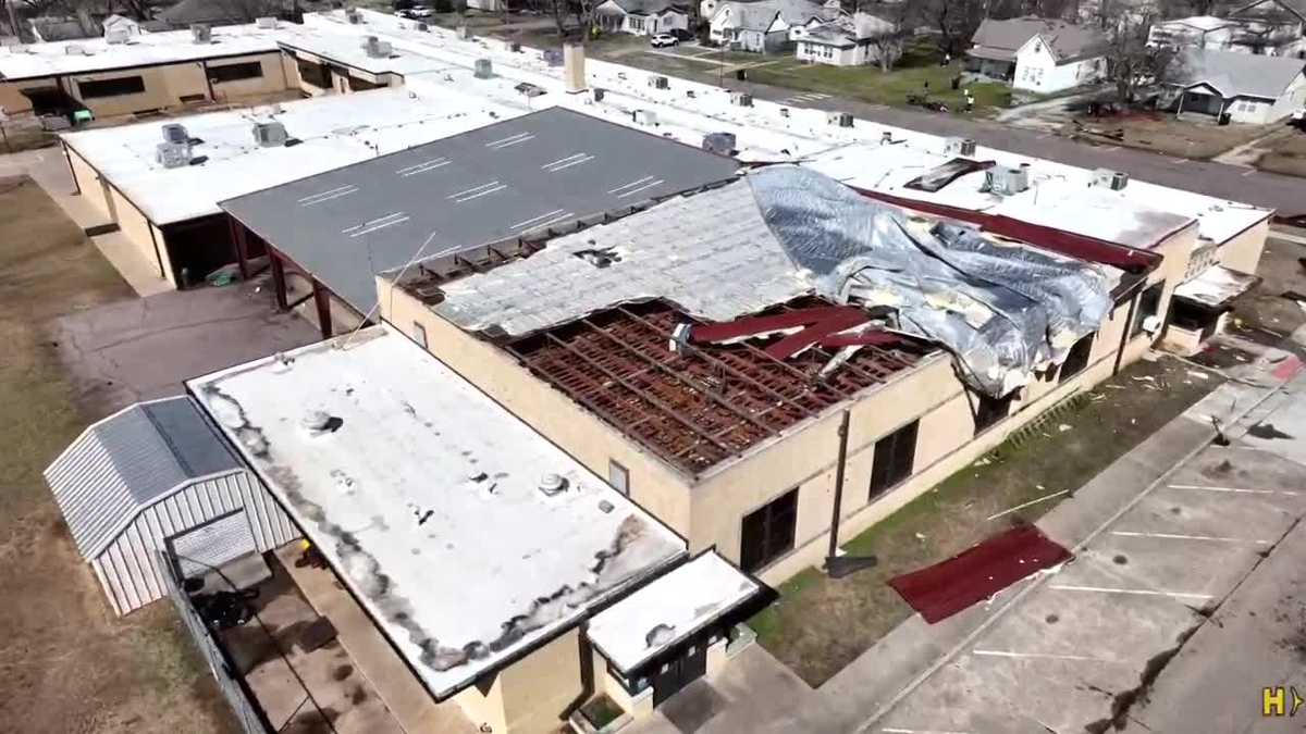 Ada, Oklahoma tornado causes significant damage to school