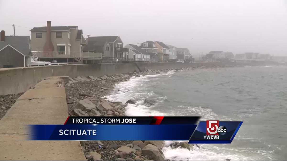 Scituate to keep close eye on high tide as Jose moves in