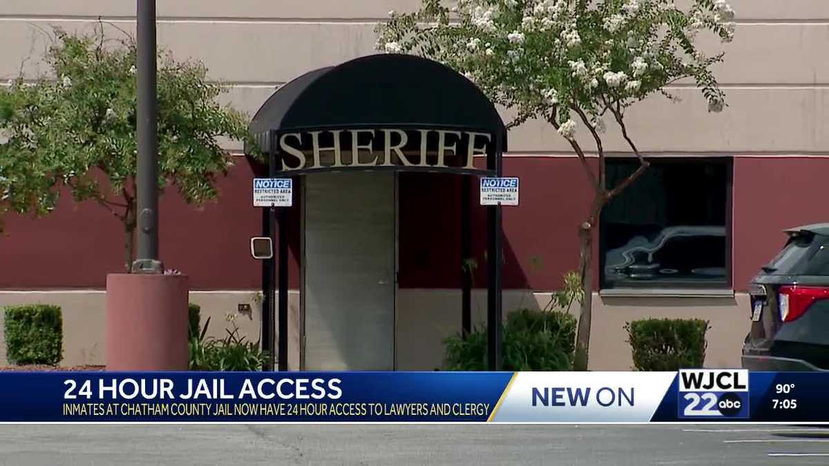 Chatham County jail expands 24/7 access for attorneys and clergy