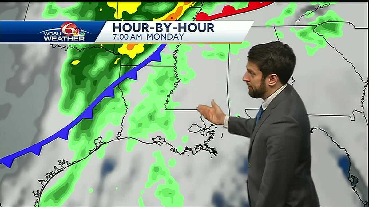Persistent rain continues next several days