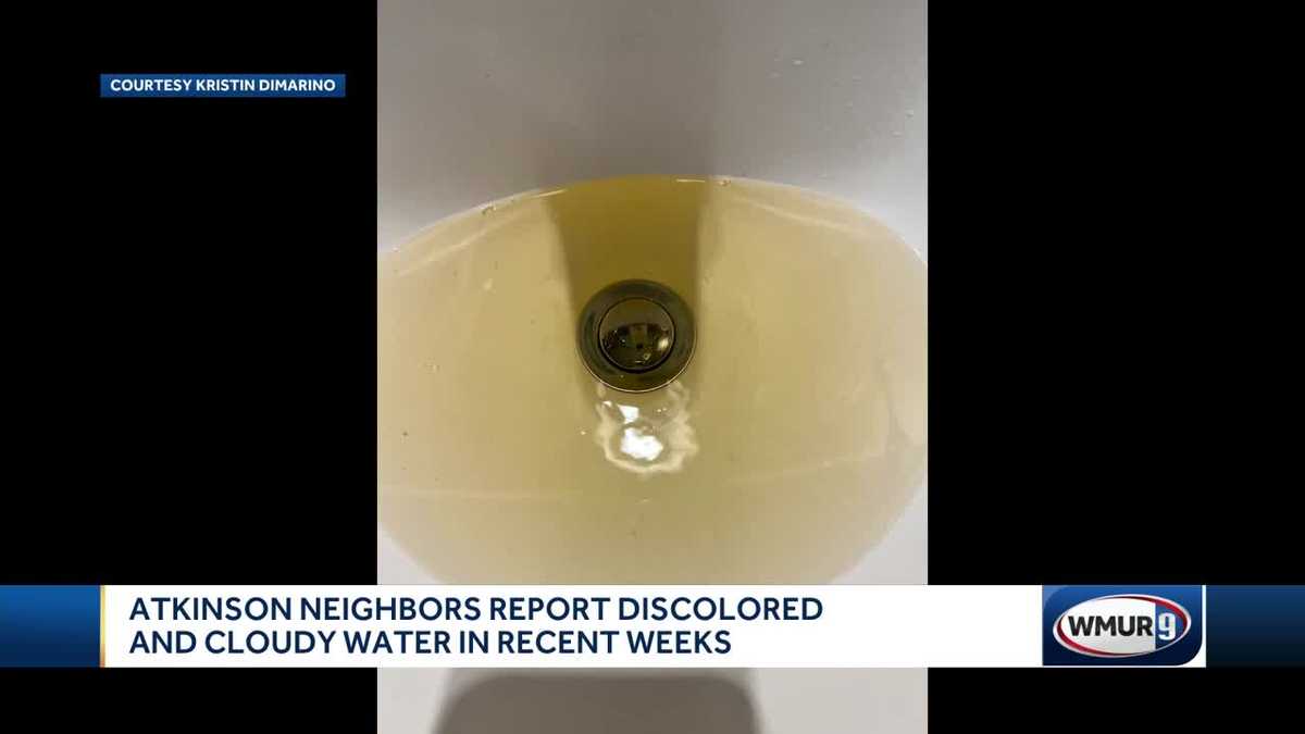 People in Atkinson complain about color, smell of water