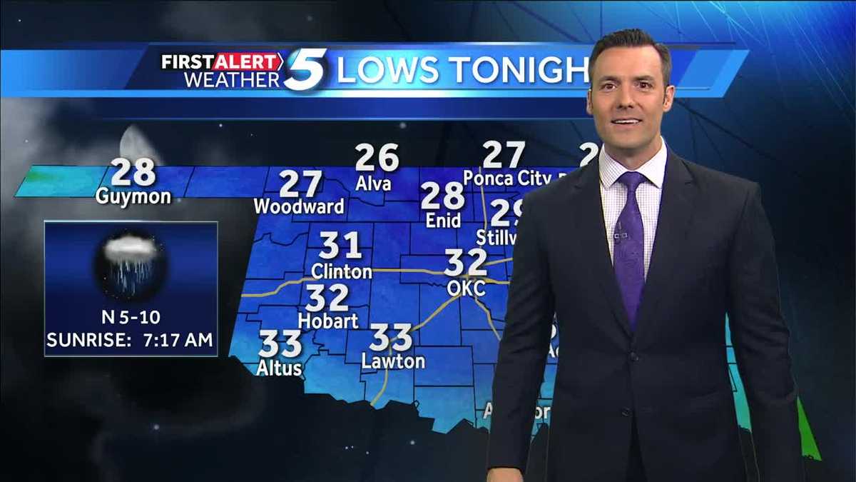 FORECAST: Freezing Monday morning