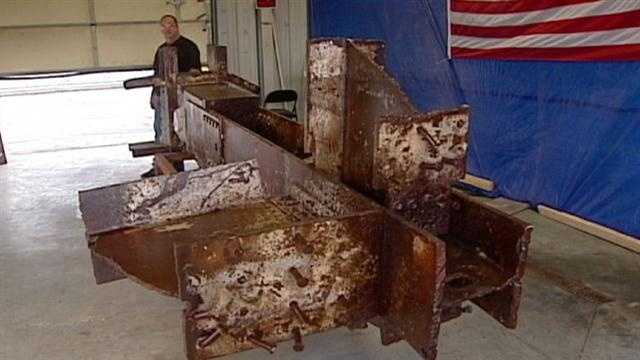 Piece of WTC steel to be used in OP 9/11 memorial