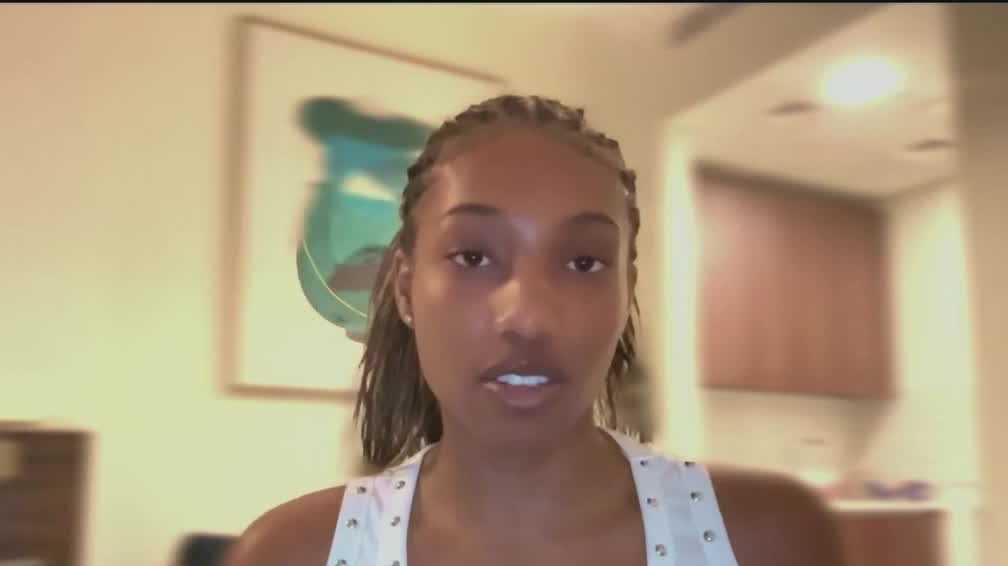 Woman recalls being stuck in Dubai during ongoing conflict