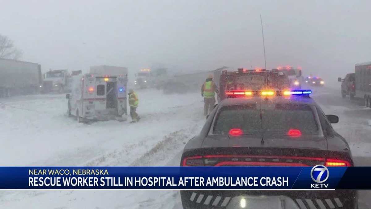 Waco volunteer firefighters recovering from crash during blizzard
