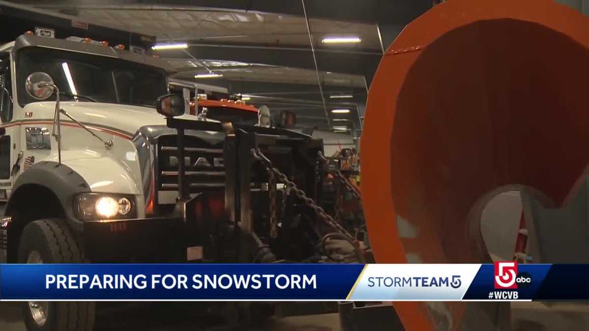 Preparing for Friday snowstorm