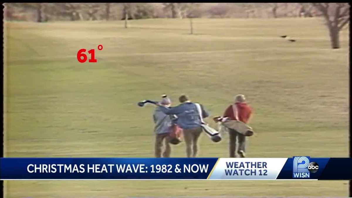 Christmas Day heat wave almost as warm as 1982