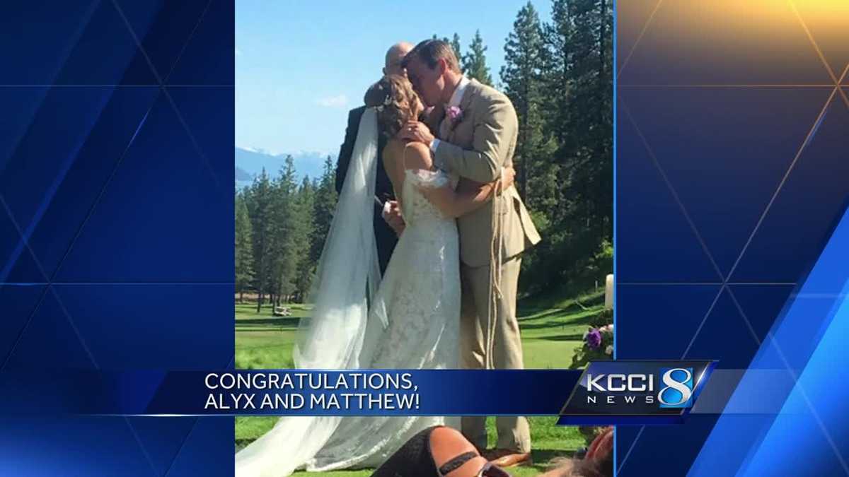 Congrats! Alyx Sacks ties the knot