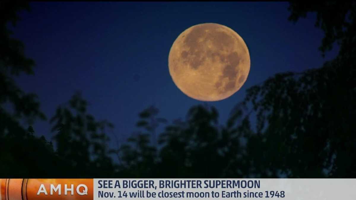 Biggest Supermoon of a Generation