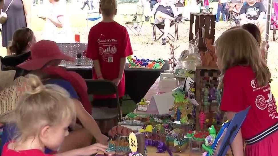 Children's business fair showcases creative ideas at Lake Eola