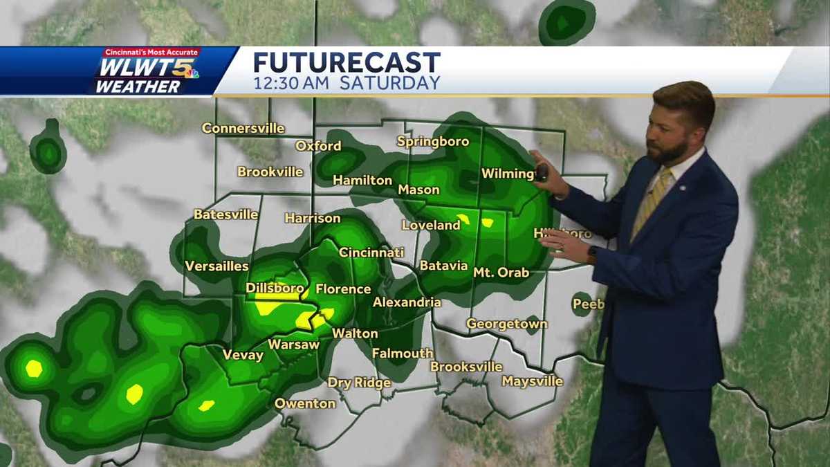 Tracking rain tonight before a great weekend in Cincinnati