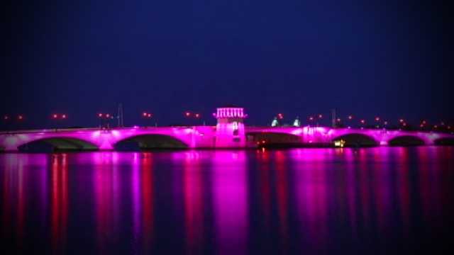 'Pinking' of Royal Palm Bridge set for Friday