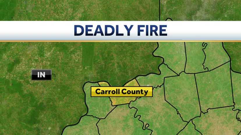 Person killed in Carroll County fire over the weekend, KSP says