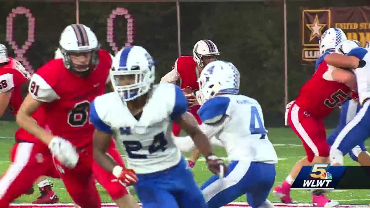 Oak Hills Highlanders 20, Hamilton Big Blue 13