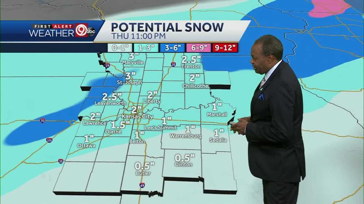 Snow is on the way with snowfall totals fluctuating