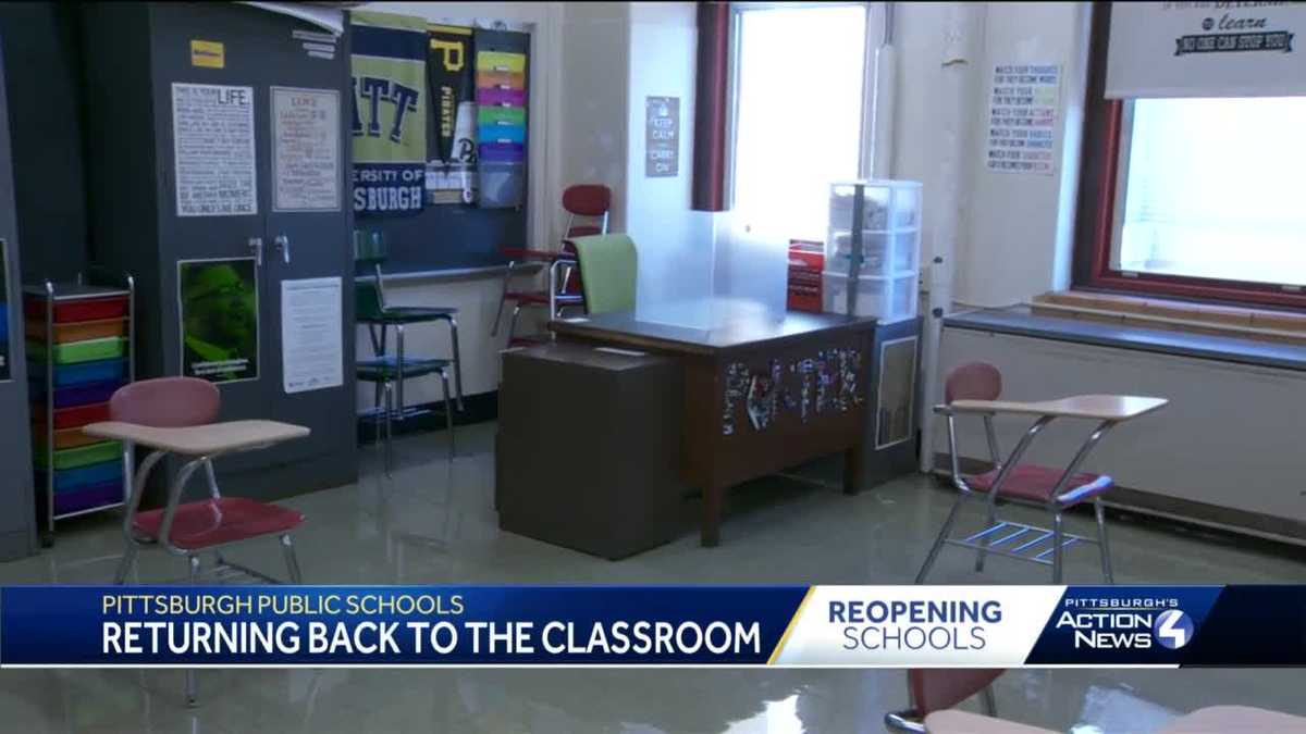 Some Pittsburgh Public Schools students return to classroom on Monday