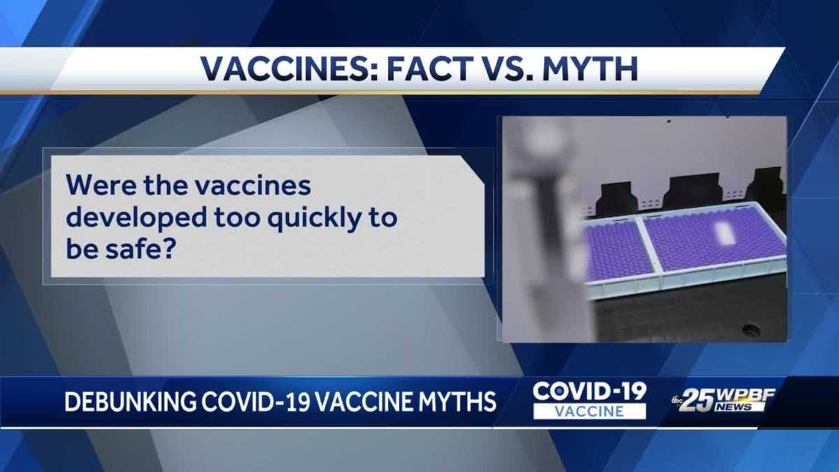 Fact or myth: COVID-19 vaccine questions answered