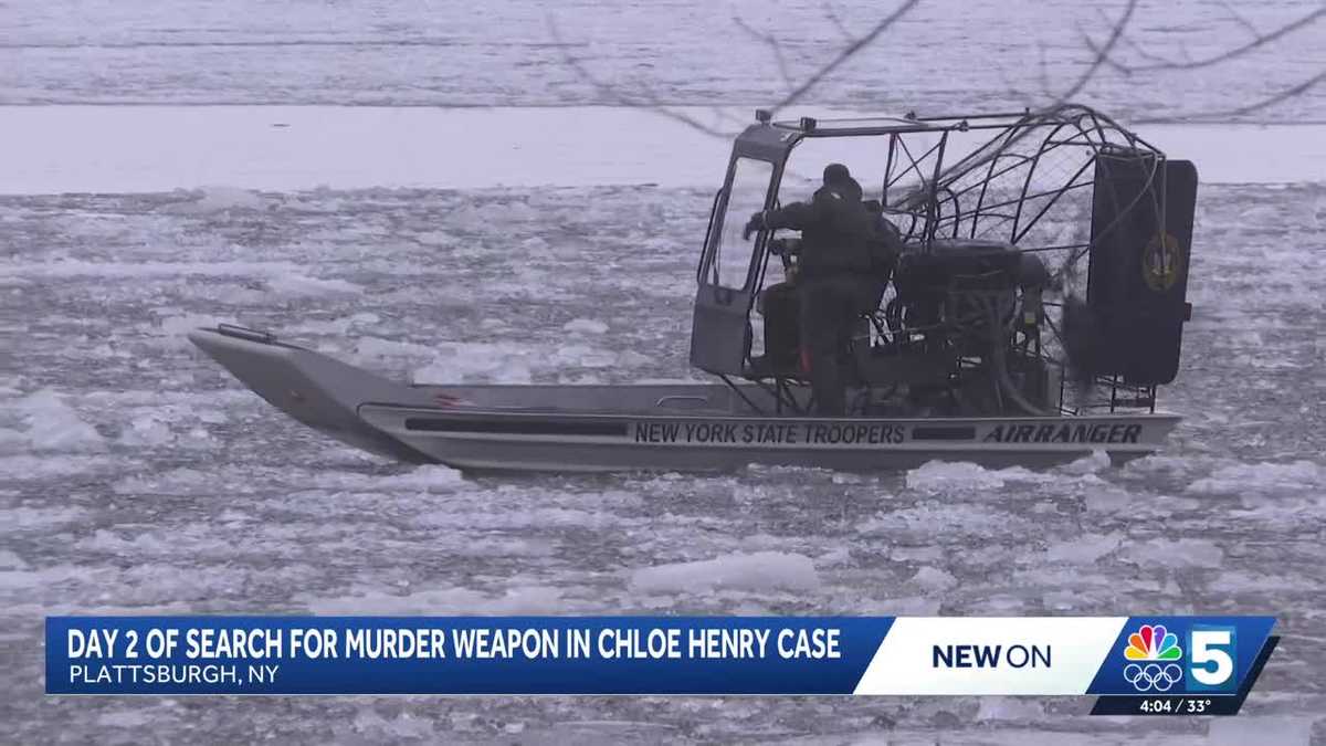 Day 2 of the search for the murder weapon in Chloe Henry case