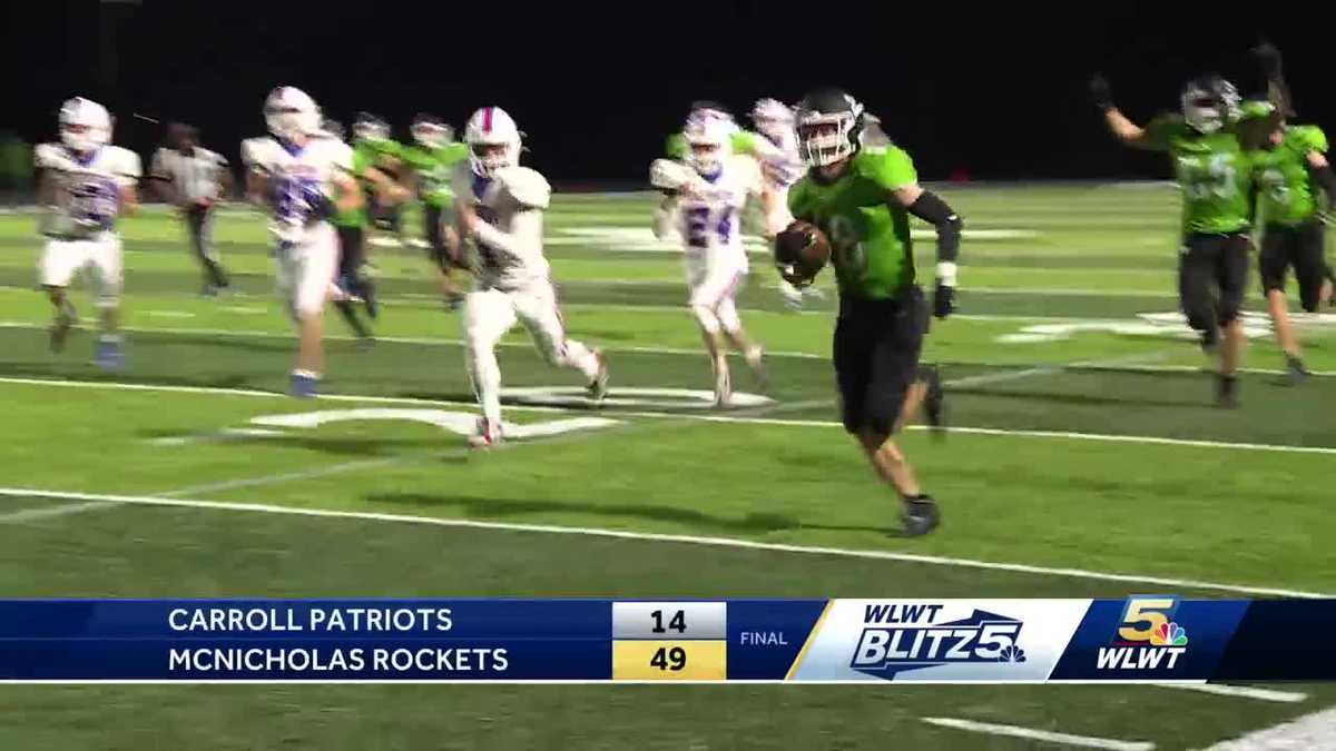 McNicholas Rockets 49, Carroll Patriots 14