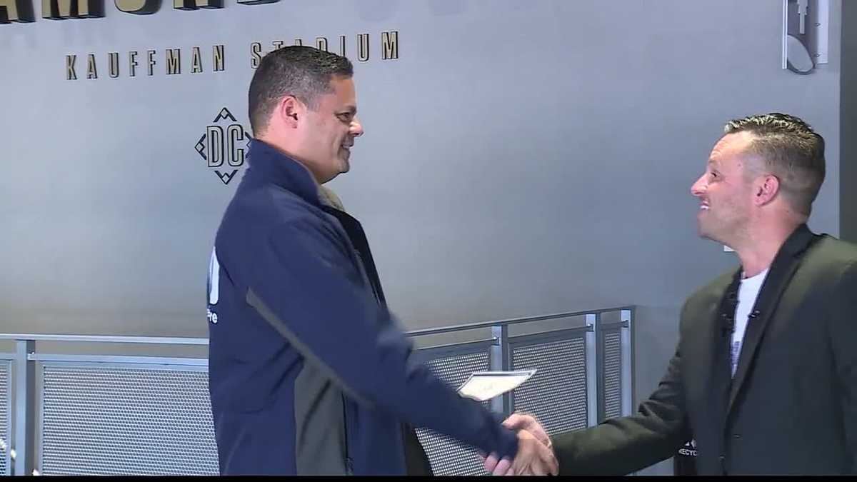 KCPD officer surprised with trip to Royals Fantasy Camp