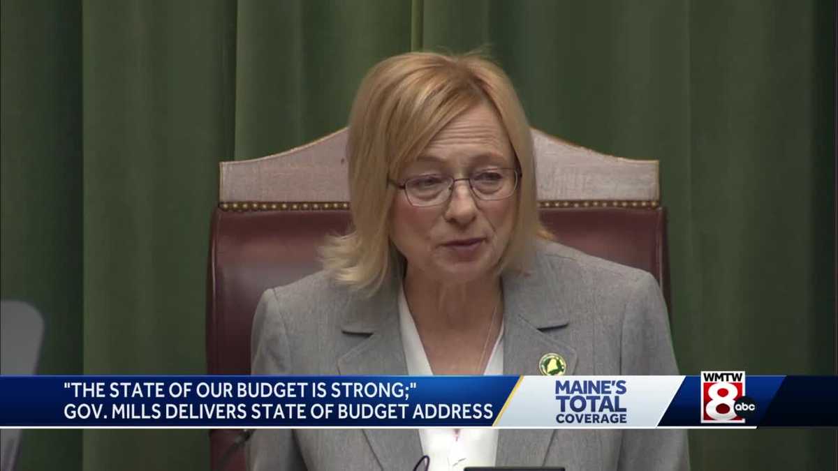 Maine Gov. Janet Mills touts $10.3 billion biennial budget to state ...