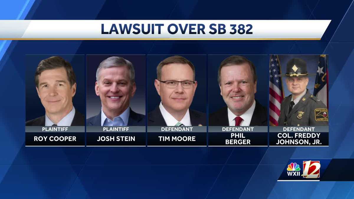 North Carolina Gov. Cooper and Gov.-Elect Josh Stein suing State ...