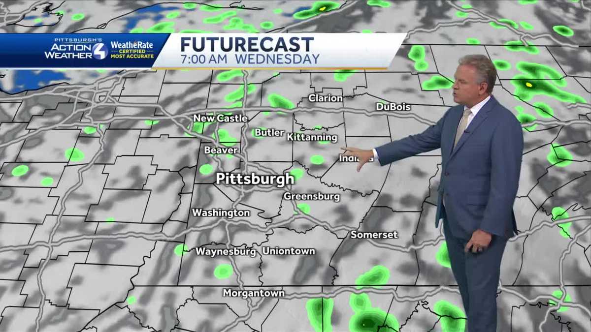 Warm/dry theme continues Wednesday