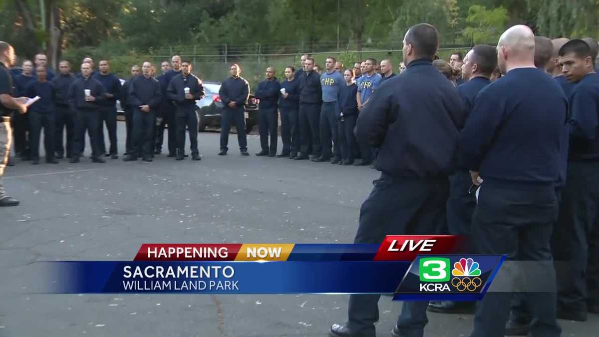 CHP cadets perform community service in Sacramento’s William Land Park