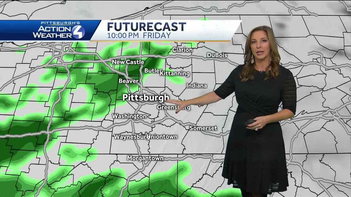 Pittsburgh's Action Weather forecast: Rain to start the weekend