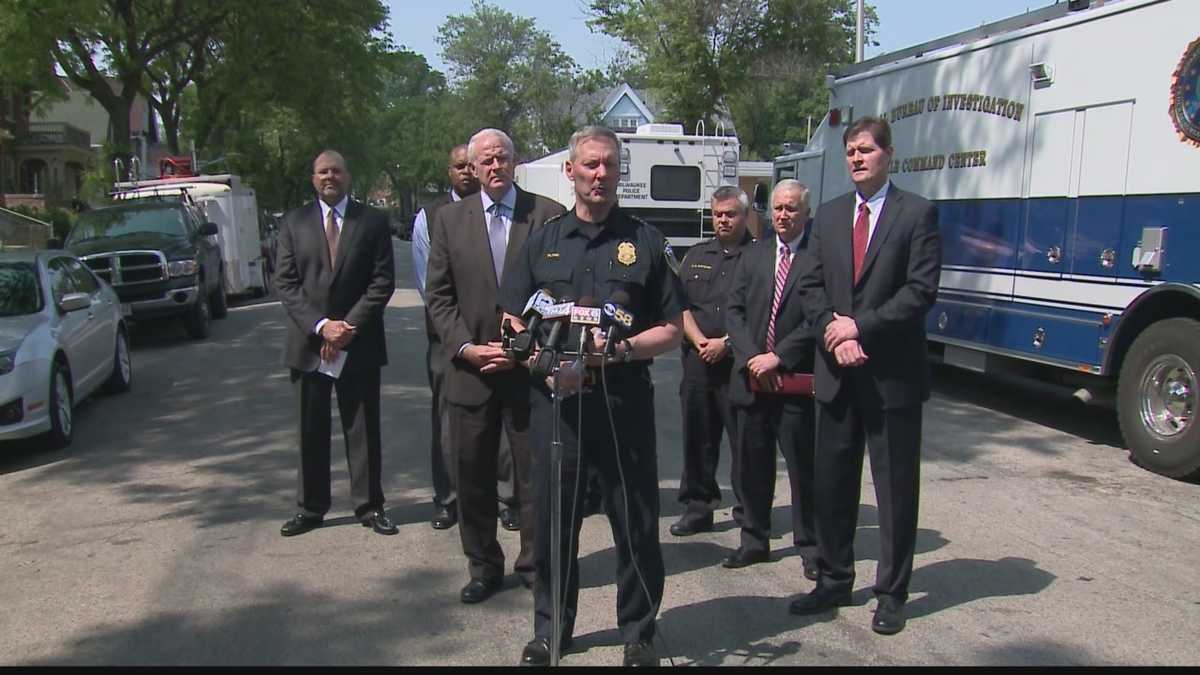 Law enforcement announce huge round-up of gang members in Milwaukee