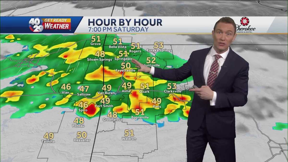 Severe storms possible Sunday night Severe storms possible Sunday night
