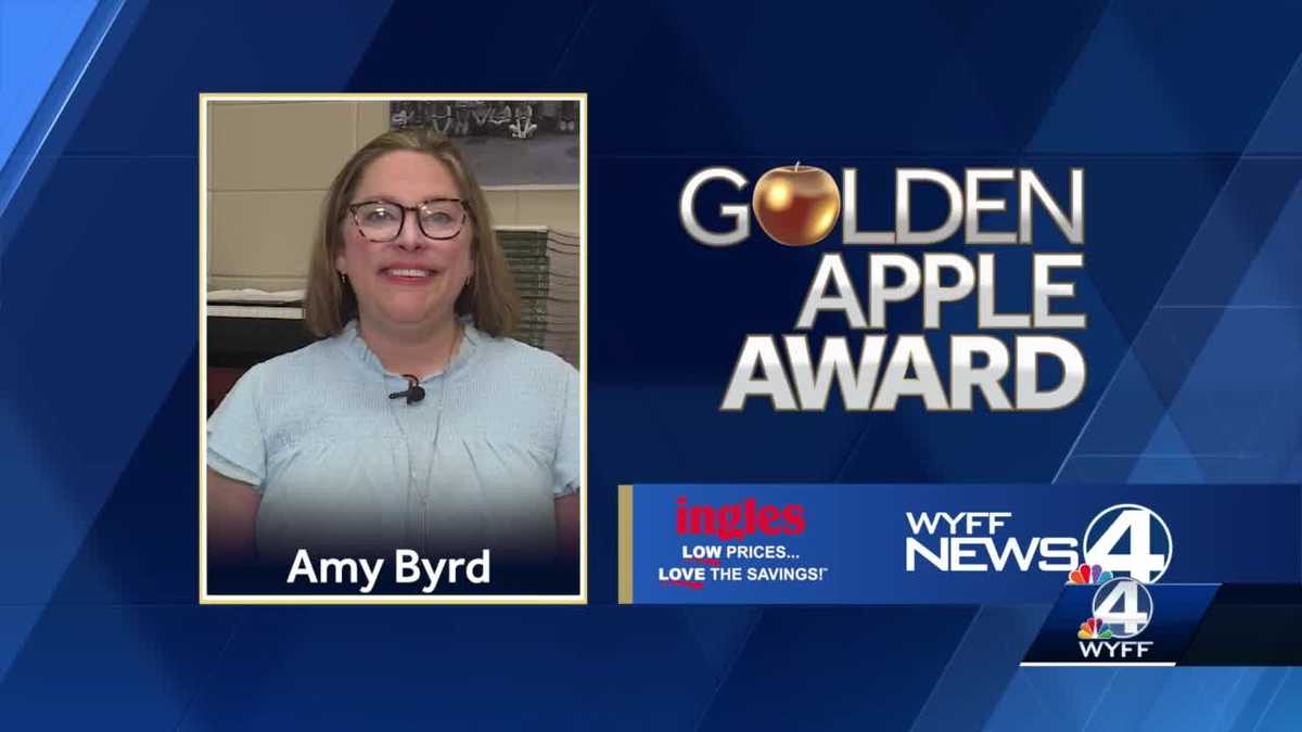 Golden Apple Award Winner: Ms. Amy Byrd