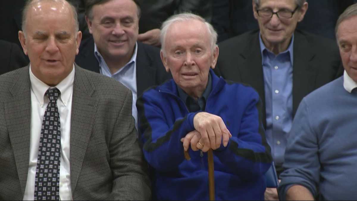 School gym named for Mike Lynch's father