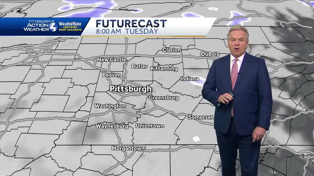 Early-morning showers, flurries possible for first day of spring