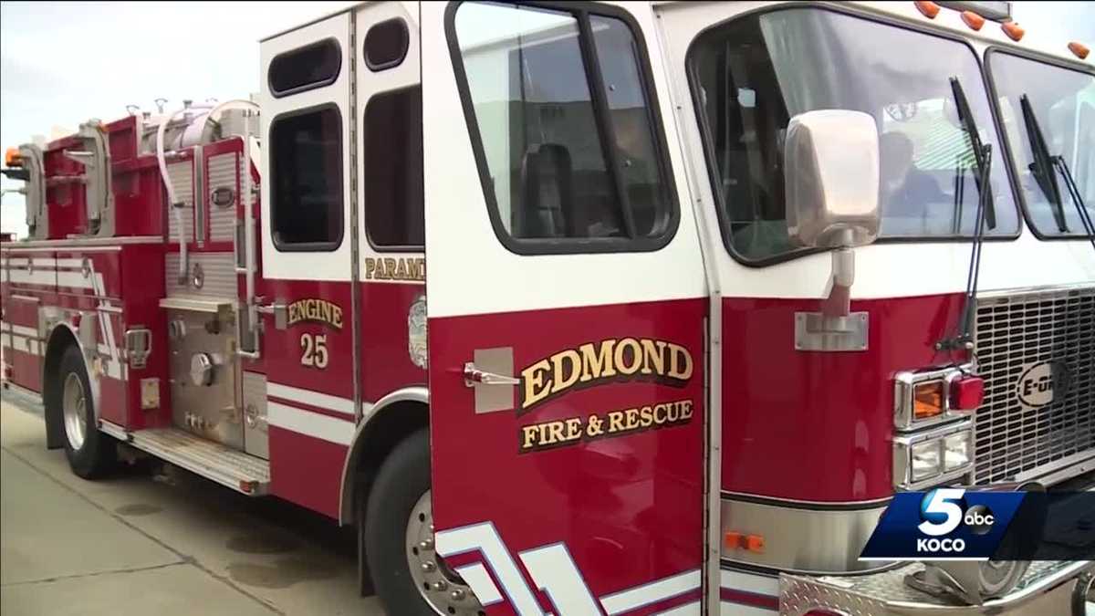 Edmond Fire Department donates truck to fellow department devastated by ...