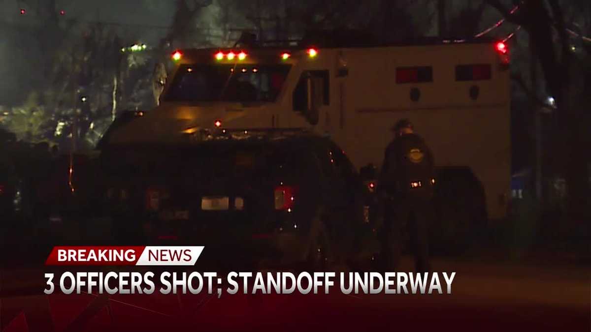 3 Kansas City police officers shot, expected to survive