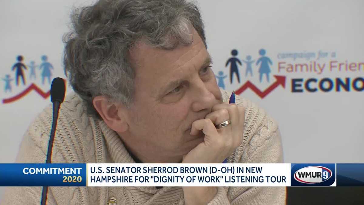 Amid 2020 speculation, Ohio Sen. Sherrod Brown visits NH