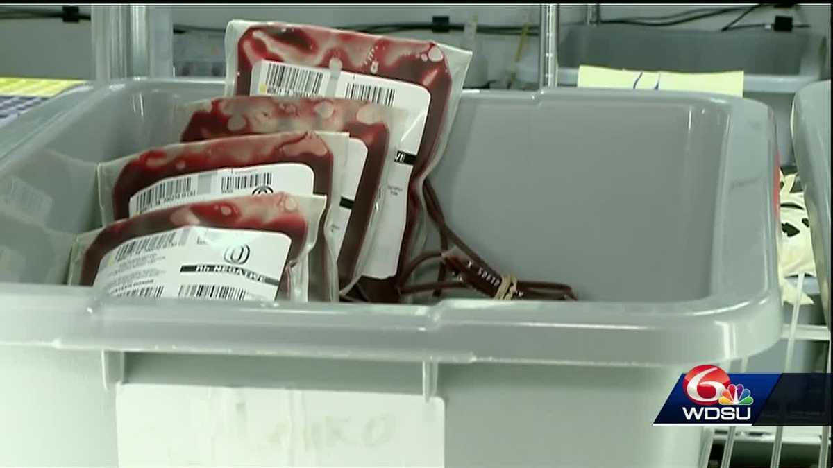 Blood Center: Type O blood supply at all-time low
