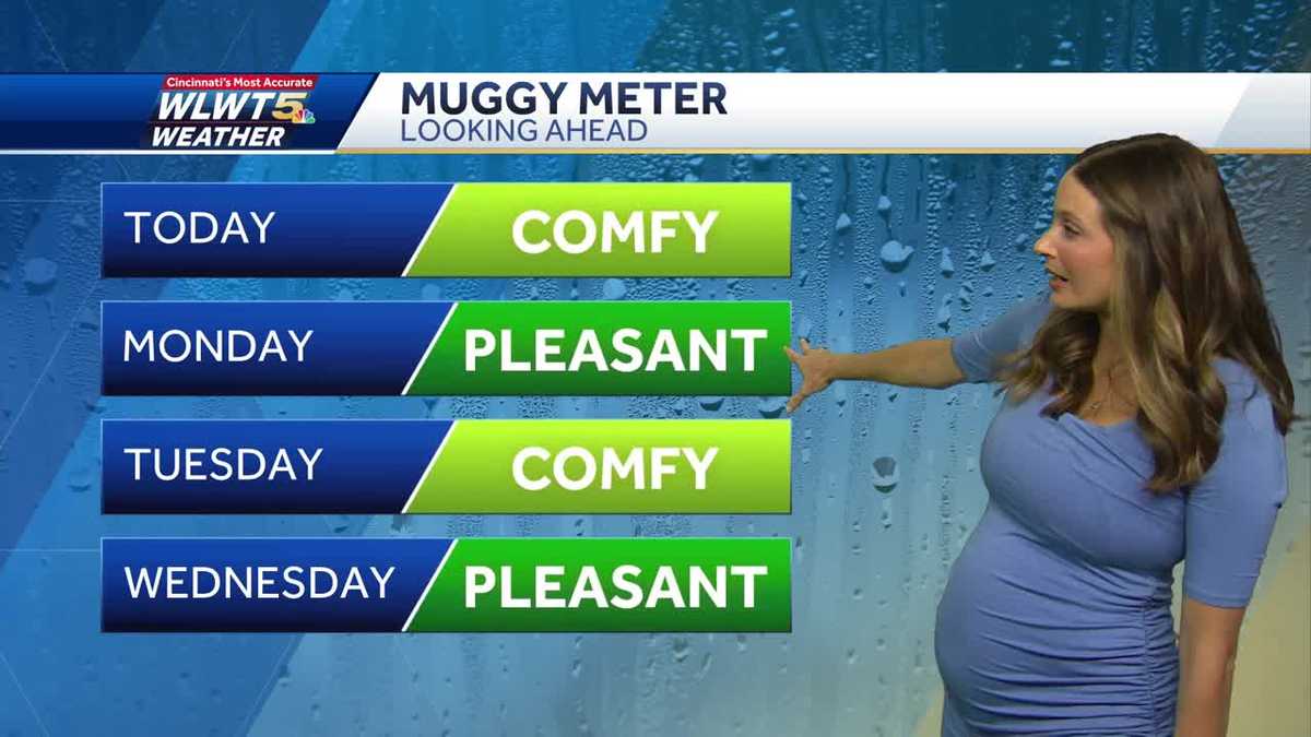 Comfortable weather settles in