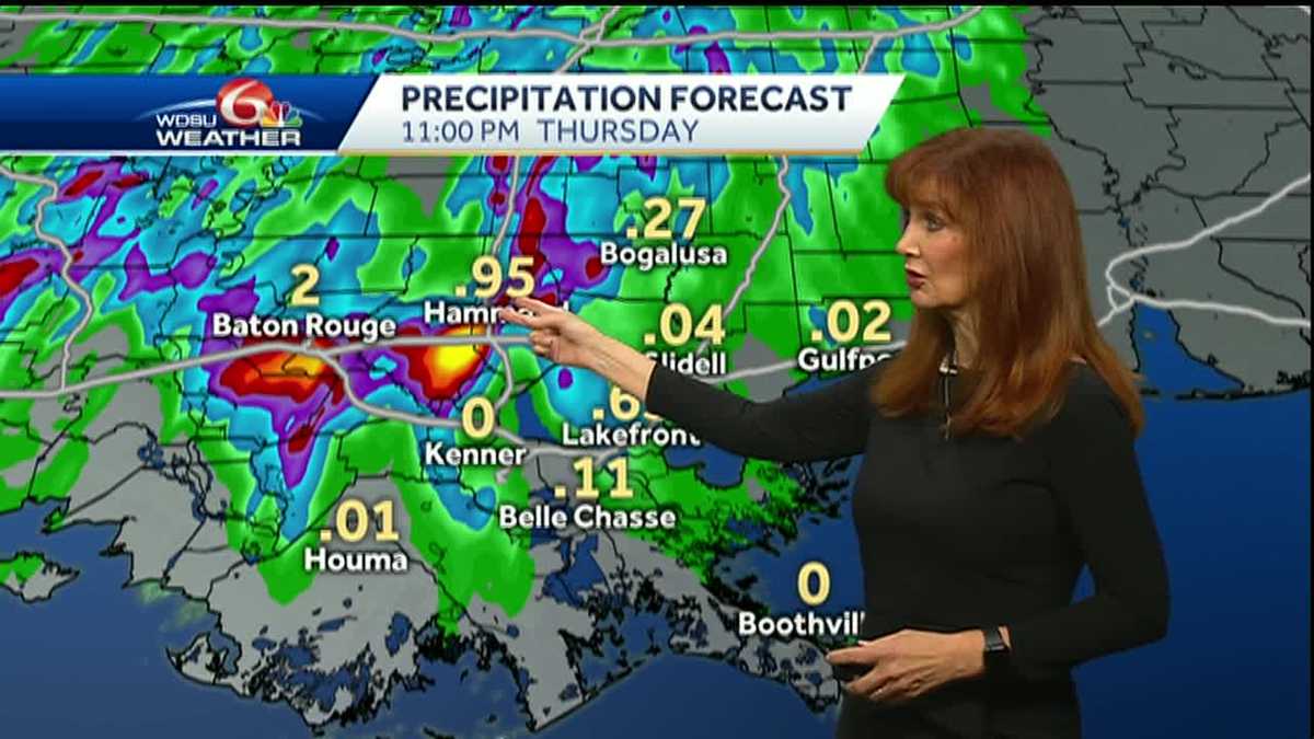 Increasing rain chances Thursday