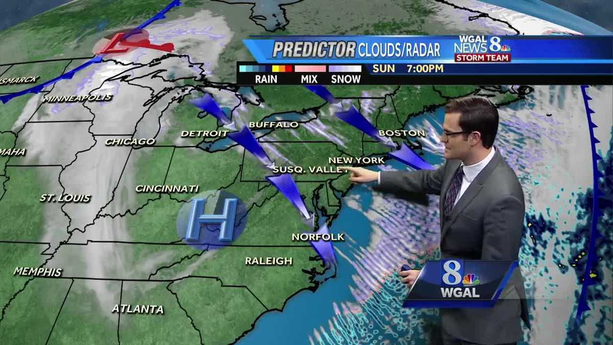 Blustery & Very Cold Sunday