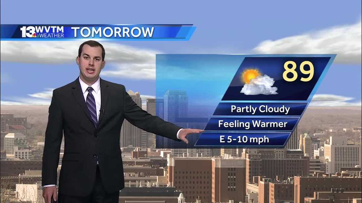 Adrian Castellano's forecast for Wednesday