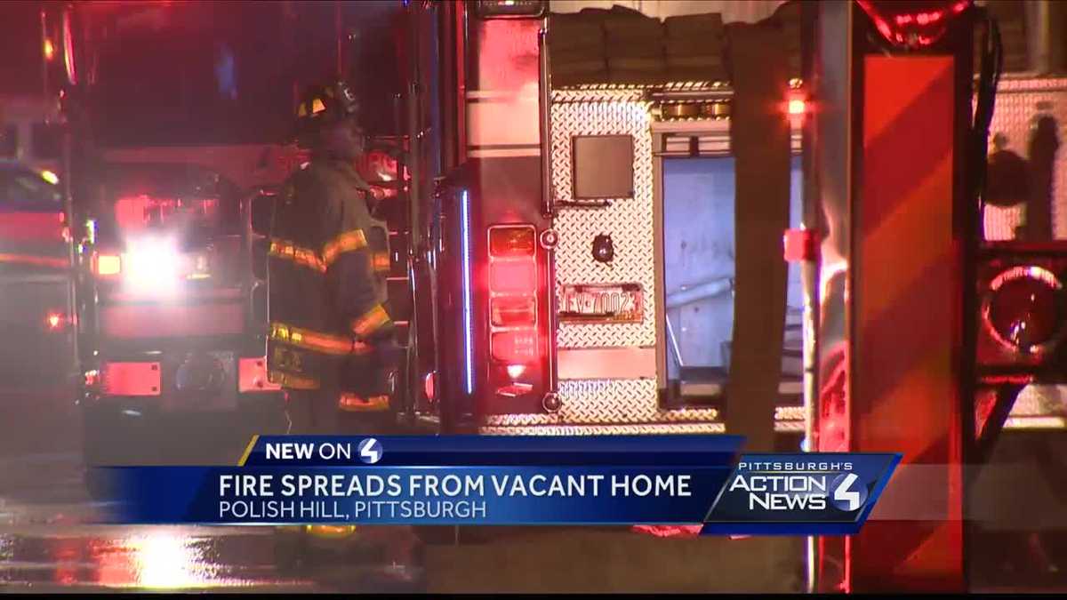 4-alarm fire in Polish Hill