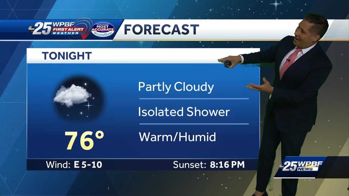 Meteorologist Cris Martinez has your updated forecast