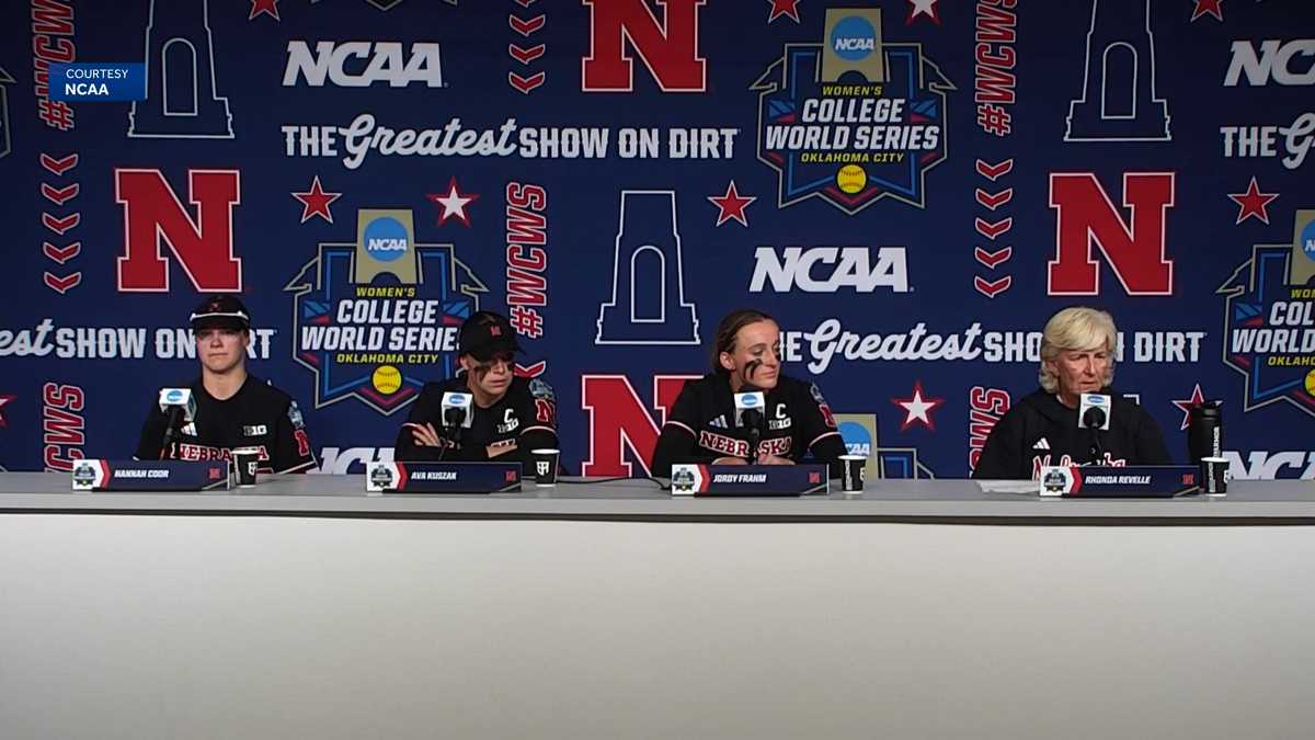 Coach Rhonda Revelle applauds Nebraska's effort in their win against ...