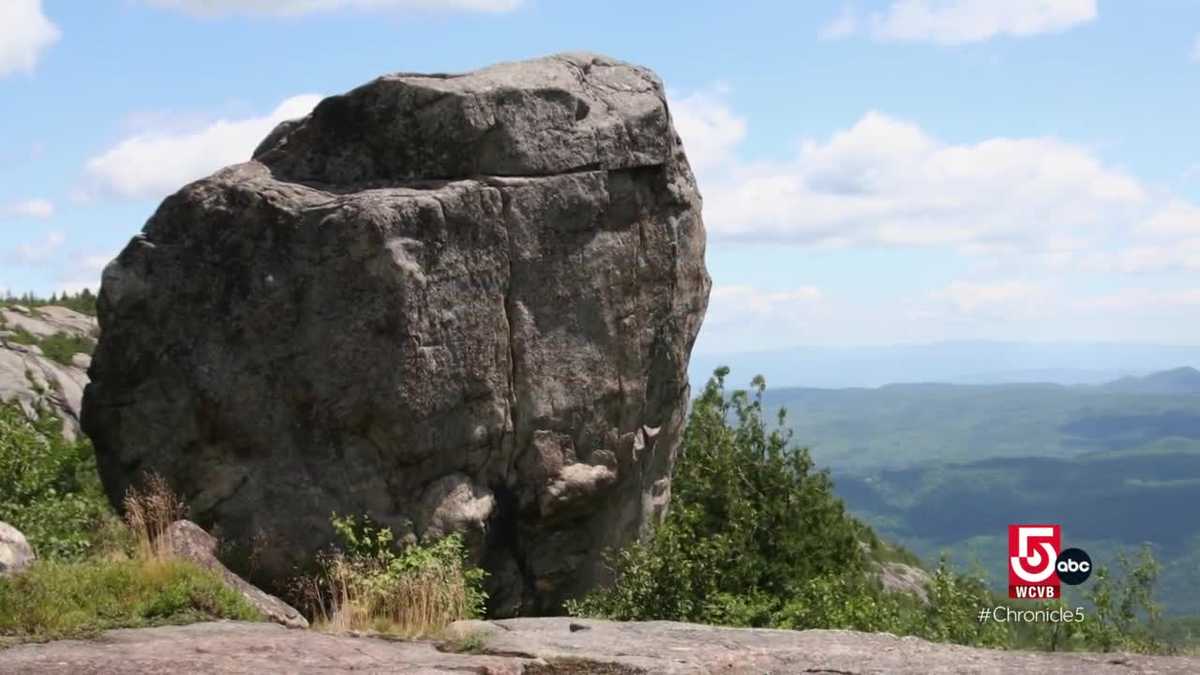 A beloved boulder in Fitchburg, Massachusetts has an intriguing history