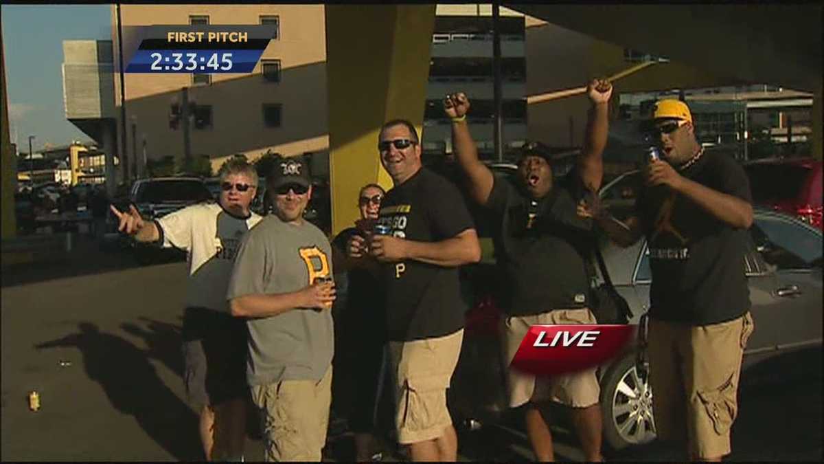 Pre-game parties in full effect outside PNC Park