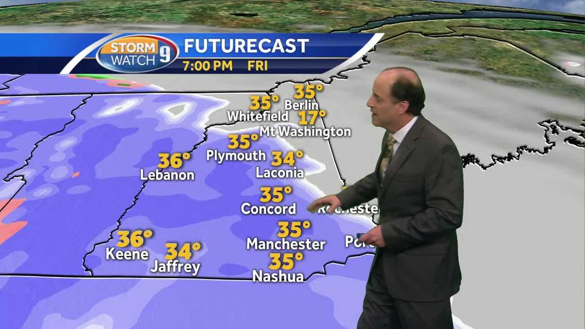 Update: Snow to pick up in intensity late Friday night