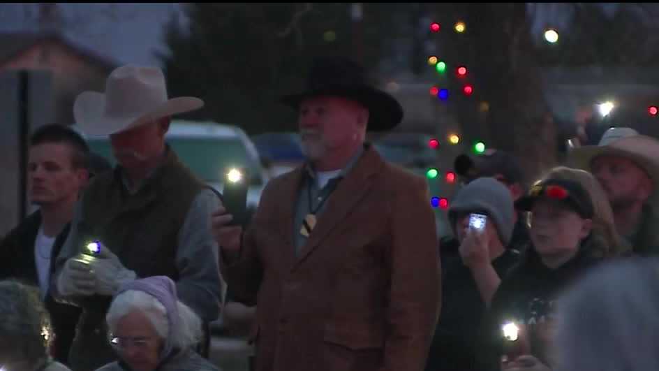 Moriarty Community remembers fallen Officer Justin Hare