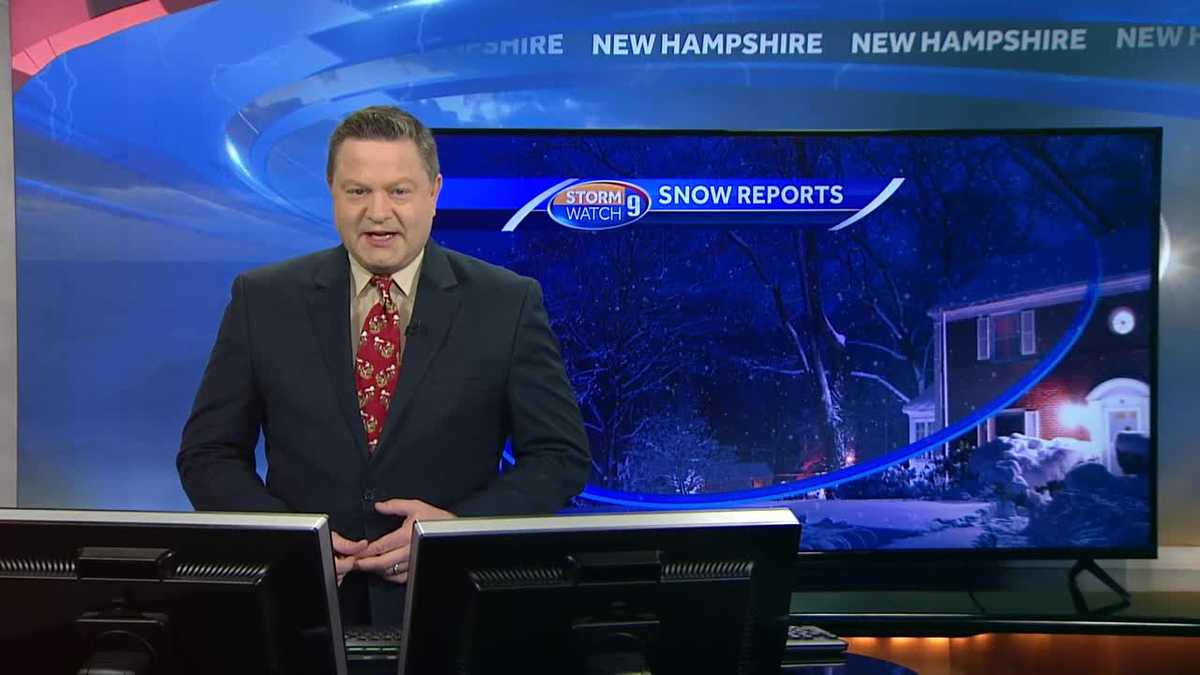 Watch: Snow turns to ice, rain